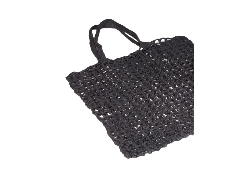 Jute Net Bag - Charcoal – Curly Tree