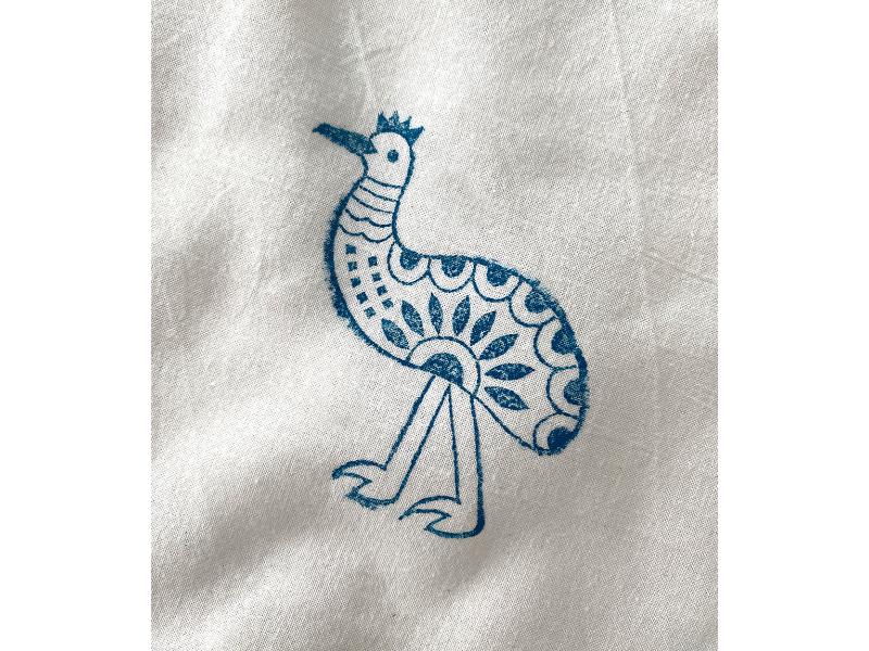 Wooden Print Block - Emu – Curly Tree