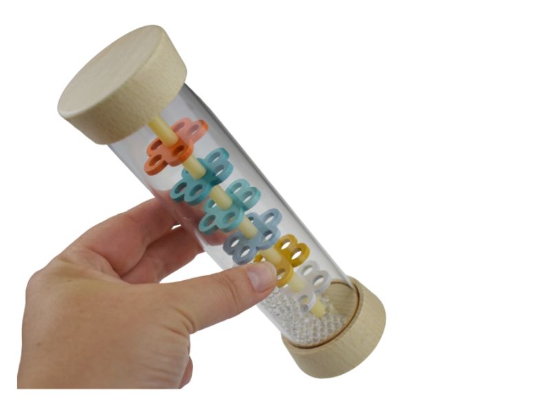 Wooden Rain Maker - Blue – Curly Tree