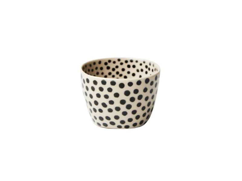 Chino Salt Bowl - Black Sprinkle - Jones & Co – Curly Tree
