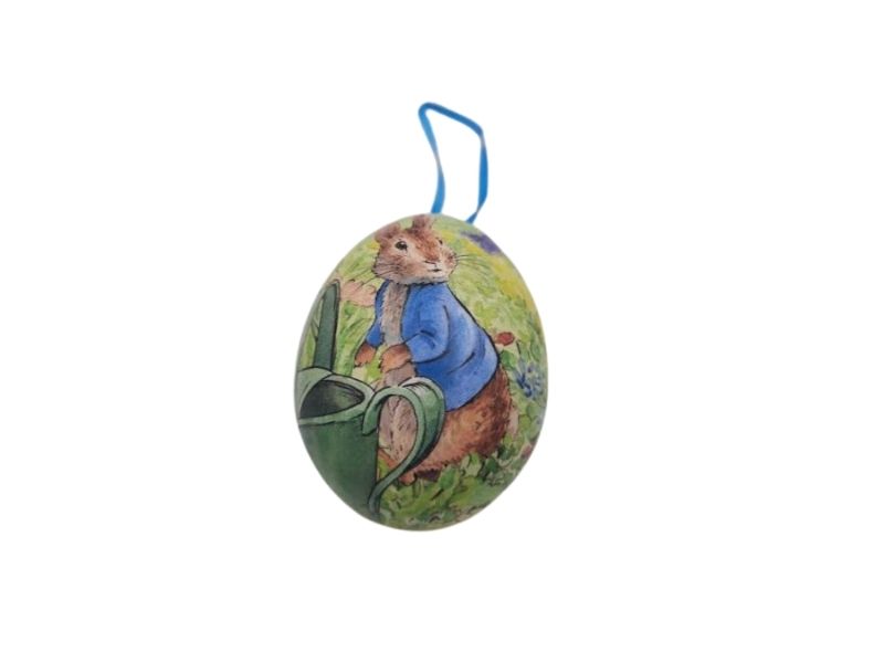 Peter Rabbit Mini Egg Shaped Tin - Watering Can – Curly Tree